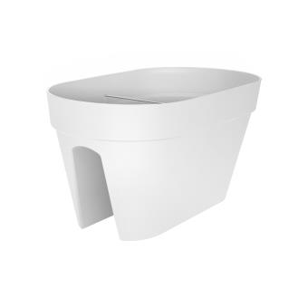 Pot Elho Loft Urban Flower Bridge Ø50cm Blanc - Jardinières et bacs ...