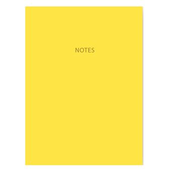 Carnet A5 Go Stationery Colourblock Jaune - Carnets et journaux intimes ...