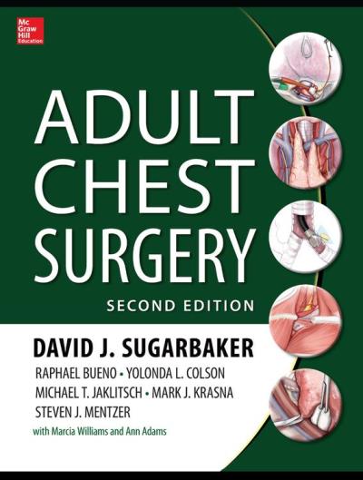 Adult chest surgery - relié - J.David Sugarbaker - Achat Livre ou ebook ...