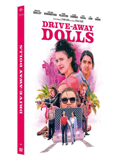 Drive-Away Dolls DVD - DVD Zone 2 - Ethan Coen - Margaret Qualley - Geraldine Viswanathan tous ...
