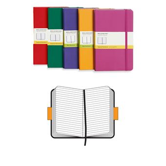 Carnet gd format ligne blanc couv rigide - Carnets et journaux intimes ...