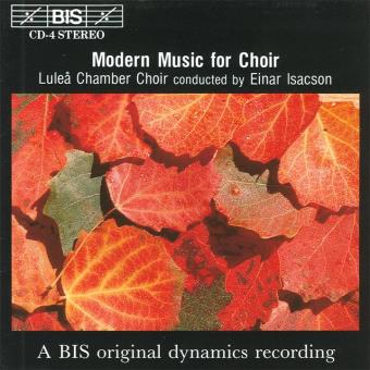 Modern Music For Choir - Moses Pergament - Einar Isacson - CD album ...