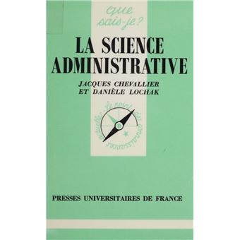 La Science administrative - ebook (ePub) - Jacques Chevallier, Danièle ...