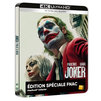 Joker : Folie à Deux Édition Collector Spéciale Fnac Steelbook Blu-ray 4K Ultra HD - Blu-ray 4K ...