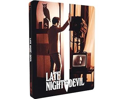 Late Night With The Devil Steelbook Blu-ray 4K Ultra HD - Blu-ray 4K - Colin Cairnes - Cameron ...