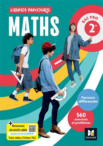 Libres parcours - Maths 2de Bac Pro - Éd. 2025 - Livre élève - broché ...