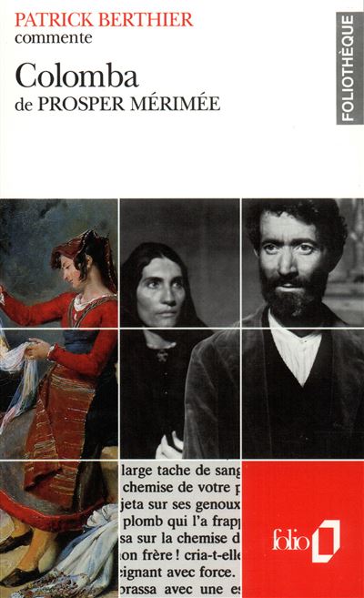 Colomba de Prosper Mérimée (Essai et dossier) - Poche - Patrick ...