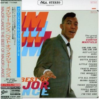 Um um um um um/the best of major lance/pochette cartonnee - Major Lance ...