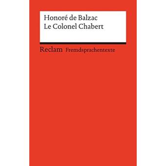 Le colonel chabert - Poche - Honoré de Balzac - Achat Livre | fnac