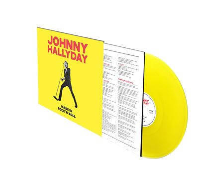 Made In Rock'n'Roll Édition Limitée Vinyle Coloré - Johnny Hallyday ...