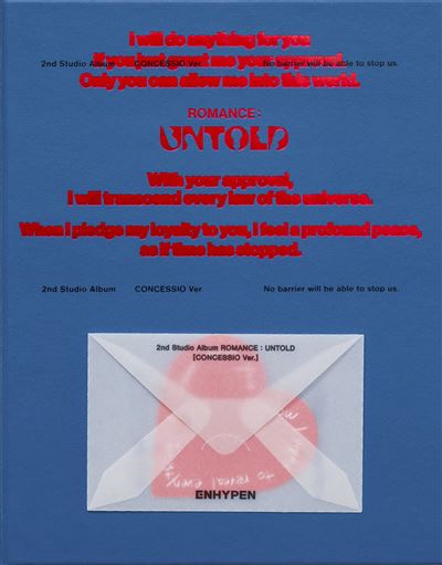 ROMANCE : UNTOLD (Concessio Version) Édition Limitée Coffret : CD album ...