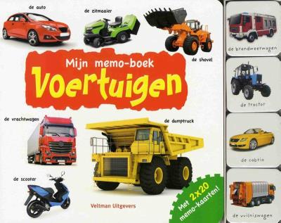 Mijn memoboek: voertuigen met 2 x 20 memo-kaarten! - broché - Ellen ...