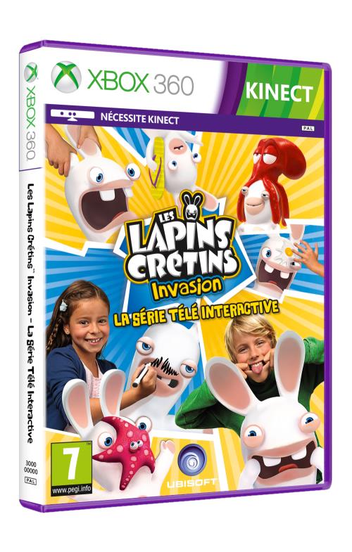 Les Lapins Crétins Invasion : La Série Télé Interactive Xbox 360 - Jeux ...