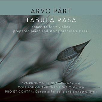 Arvo Part : Tabula Rasa, Concerto for 2 violins - Arvo Pärt - CD album ...