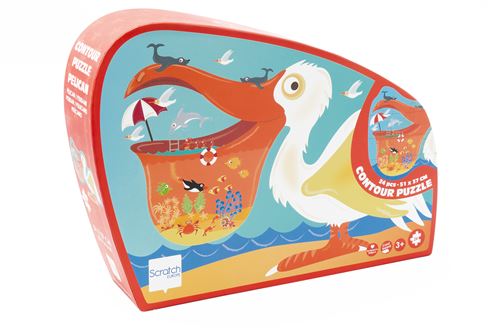 SCRATCH PUZZLE 24PCS CONTOUR PÉLICAN - Tapis pour enfant - Achat & prix ...