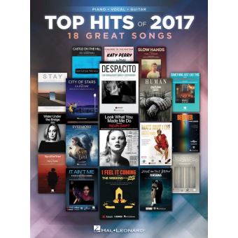 Top Hits of 2017 Piano/Vocal/Guitar Songbook - ebook (ePub) - Hal ...