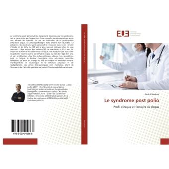Le syndrome post polio Profil clinique et facteurs de risque - broché ...