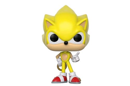 SONIC-BOBBLE HEAD POP N°287-SUPER SONIC - Figurine de collection ...