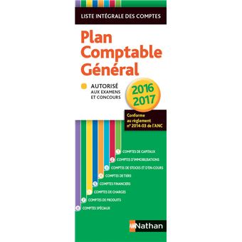 Plan comptable général 2016-2017 - broché - Collectif - Achat Livre | fnac