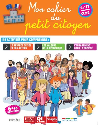Mon cahier du petit citoyen - broché - Mélanie Mettra, Thomas Tessier ...