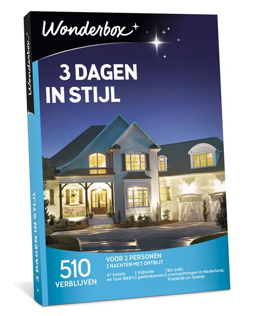 WONDERBOX 3 DAGEN IN STIJL - Cadeaubox - Fnac.be