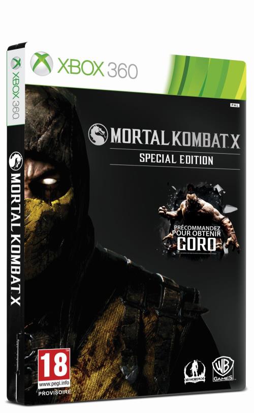 Mortal Kombat X Special Edition Xbox 360 sur Xbox 360 - Jeux vidéo ...