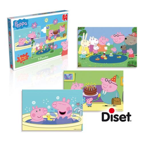 Trio Puzzle Peppa Pig Diset - Puzzle - Achat & prix | fnac