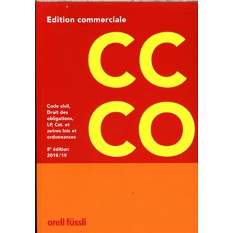 CC CO - EDITION COMMERCIALE 2018/19 8EME ED - broché - Ernst Schneiter ...