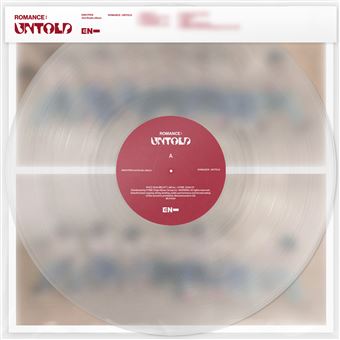 ROMANCE : UNTOLD Édition Limitée Vinyle Transparent - Enhypen - Vinyle ...