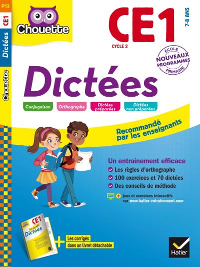 Dictées CE1 Cycle 2 Workbook Cahier d'entraînement - broché - Sophie Valle, Collectif - Achat ...