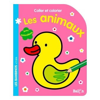 Coller et colorier Les animaux - Inconnus - Achat Livre | fnac