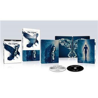The Crow Steelbook Blu-ray 4K Ultra HD - Alex Proyas - Blu-ray 4K ...