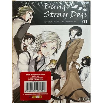 Bungou stray dogs - coffret + 1 tome offertcoffret - BUNGO STRAY DOGS ...