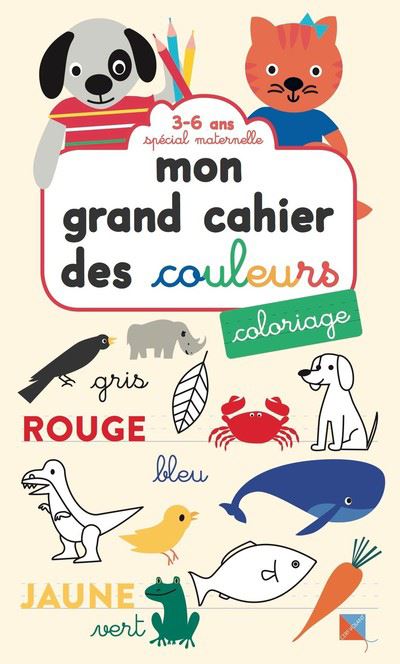 Mon grand cahier des couleurs - Spécial maternelle 3-6 ans - broché ...