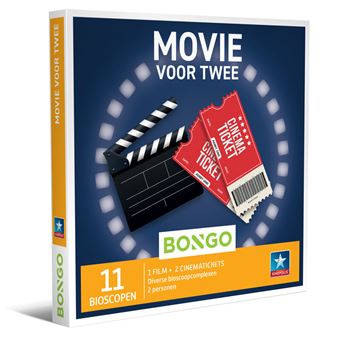 Cadeaubox Bongo Movie voor twee - NL - Cadeaubox - Fnac.be