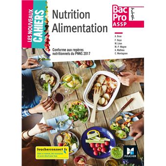 Les nouveaux cahiers - NUTRITION ALIMENTATION 2de-1re-Tle BAC PRO ASSP ...