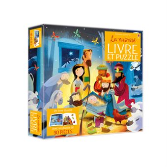 Coffret La Nativité (Livre et puzzle) Avec puzzle 30 pièces - Boîte ou ...