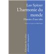 L'harmonie du monde - histoire d'une idee Histoire d'une idée - broché ...