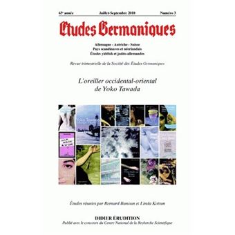 Études germaniques - N°3/2010 L'oreiller occidental-oriental de Yoko ...