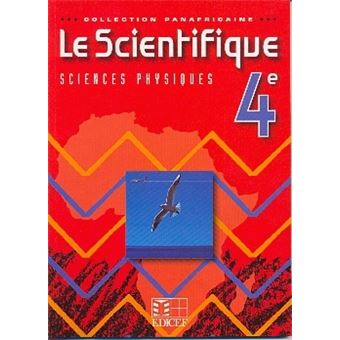 SCIENCES PHYSIQUES COLL. PANAFRICAINE LIVRE DE L'ELEVE 4e - relié - Collectif - Achat Livre | fnac