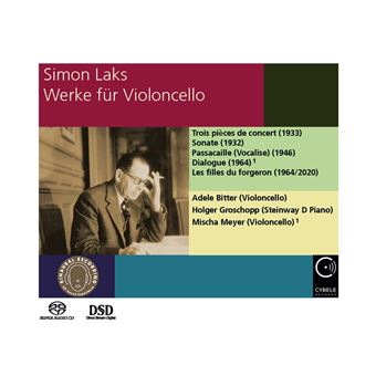 Simon Laks : Œuvres Pour Violoncelle - Simon Laks - Super Audio CD ...