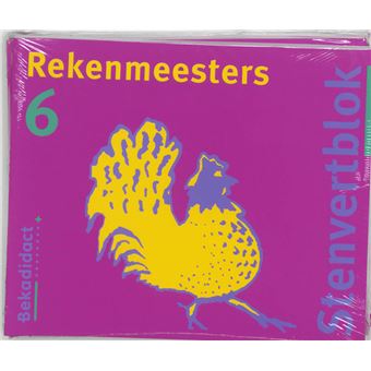 Stenvertblok - Rekenmeesters set 5 ex Leerlingenboek 6 - L. Groen, L ...