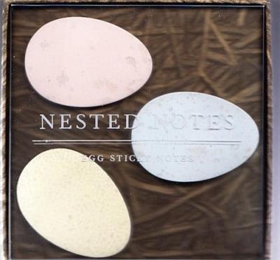 Nested notes Egg sticky notes, 3 exemplare - Coffret - Collectif ...
