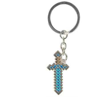 MINECRAFT-DIAMOND SWORD METAL KEYCHAIN - Figurine de collection - Achat ...