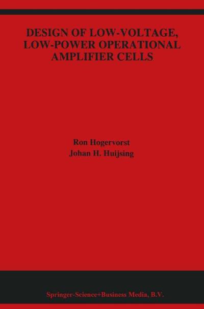 Design of low-voltage, low-power operational amplifier cells - relié ...