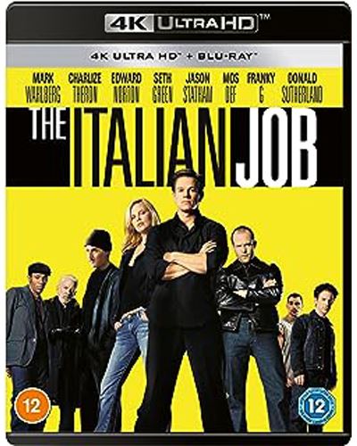 The Italian Job 2003 Blu-ray 4K Ultra HD - F. Gary Gray - Blu-ray 4K ...