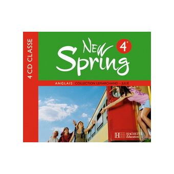 New Spring 4e LV1 - Anglais - 4 CD audio classe 3095561957327 - Edition ...