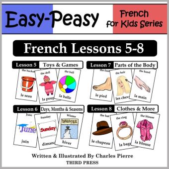 Easy-Peasy French for Kids Series - French Lessons 5-8: Toys/Games ...