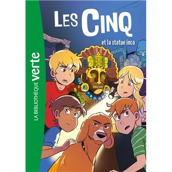 Le Club des Cinq - Tome 29 - Les Cinq NED 29 - Les Cinq et la statue inca - Claude Voilier ...