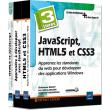 JavaScript, HTML5 et CSS3 Coffret de 3 livres : Apprenez les standards du web pour développer ...